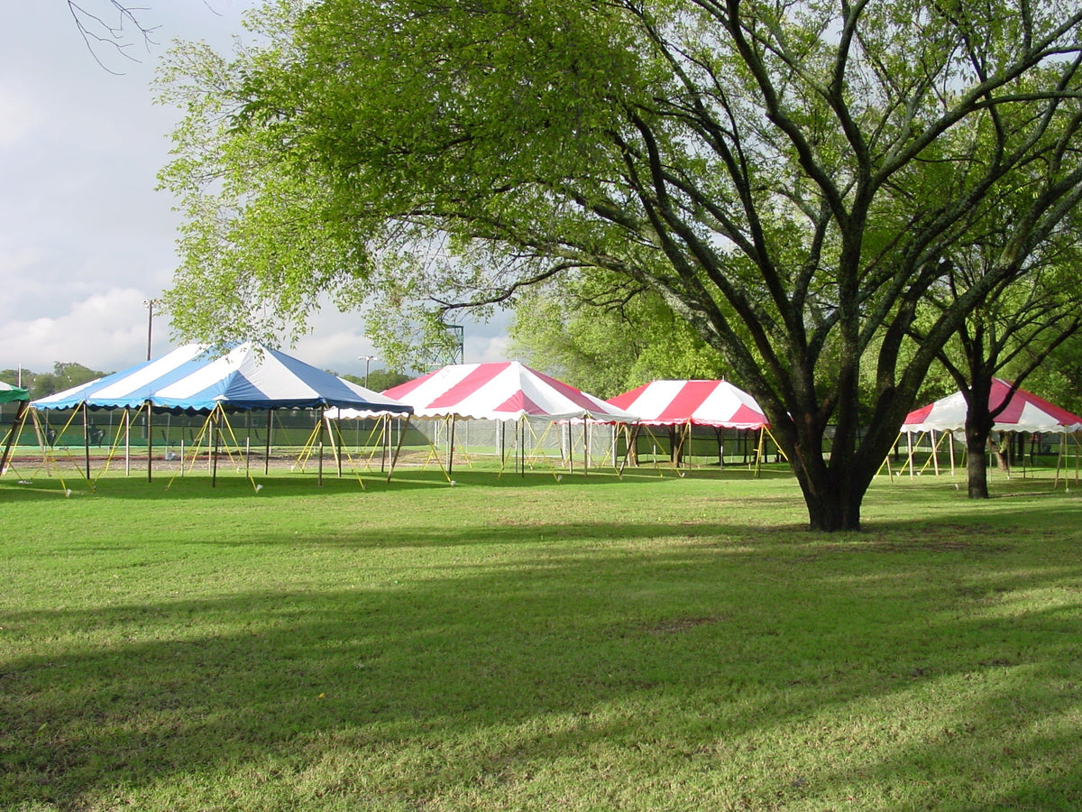 Traditional Pole Tent - 20' x 60' Top & Hardware Kit – Ohenry Party Tents